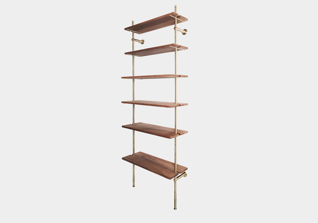 Brass Rail Shelving – Object Interface